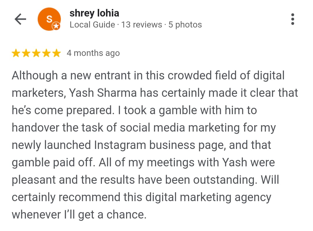 Yash Sharma | digital marketer